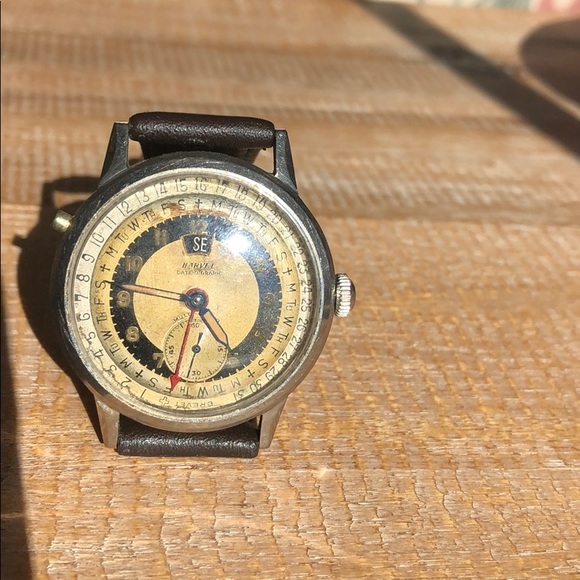harvel | Accessories | Rare Vintage Harvel Dateograph Mechanical Watch ...